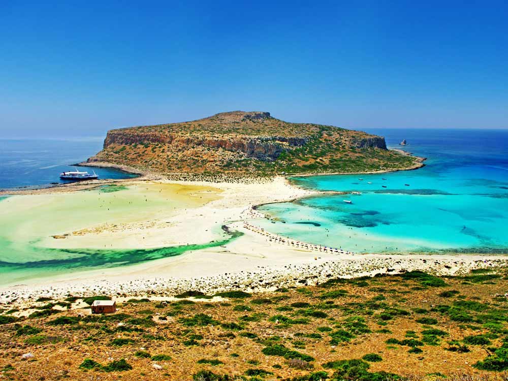 Balos Beach Lagoon Crete Kissamos Beach Chania Chania Info and Map